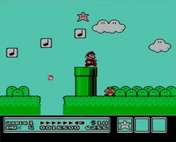 Starman Mario 8 Bit