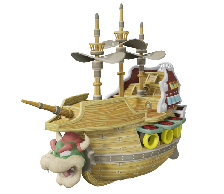 Bowser's Airship | Mario Wiki | Fandom