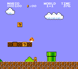 Monde 1-1 (Super Mario Bros.) | Wiki Mario | Fandom