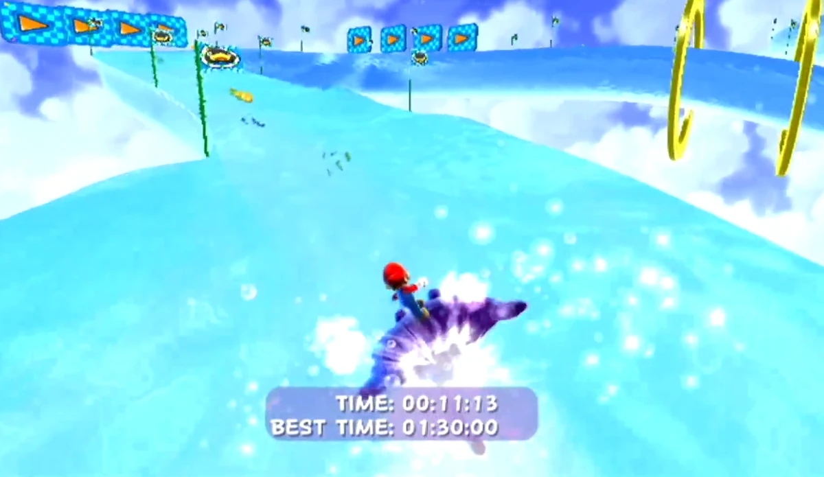 Manta Ray Surfing | Mario Wiki | Fandom