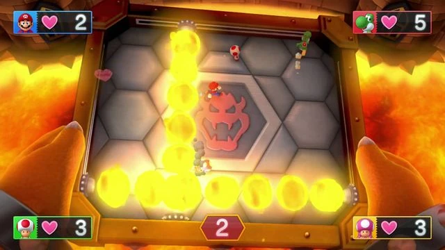 Bowser's Fire Bar Fury | Mario Wiki | Fandom
