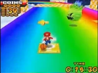 Rainbow Road (Dribble Race course) | Mario Wiki | Fandom