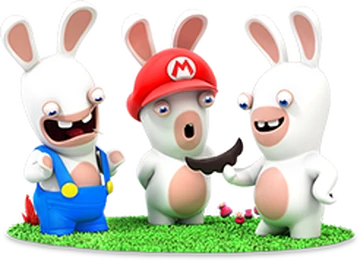 rabbid mario coloring pages