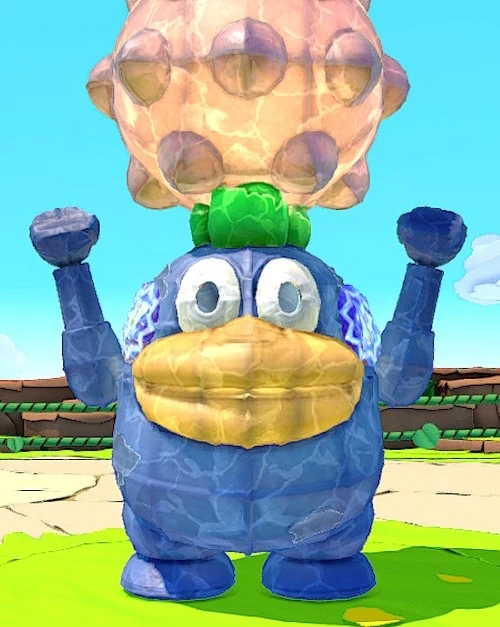 Paper Macho Stone Spike | Mario Wiki | Fandom