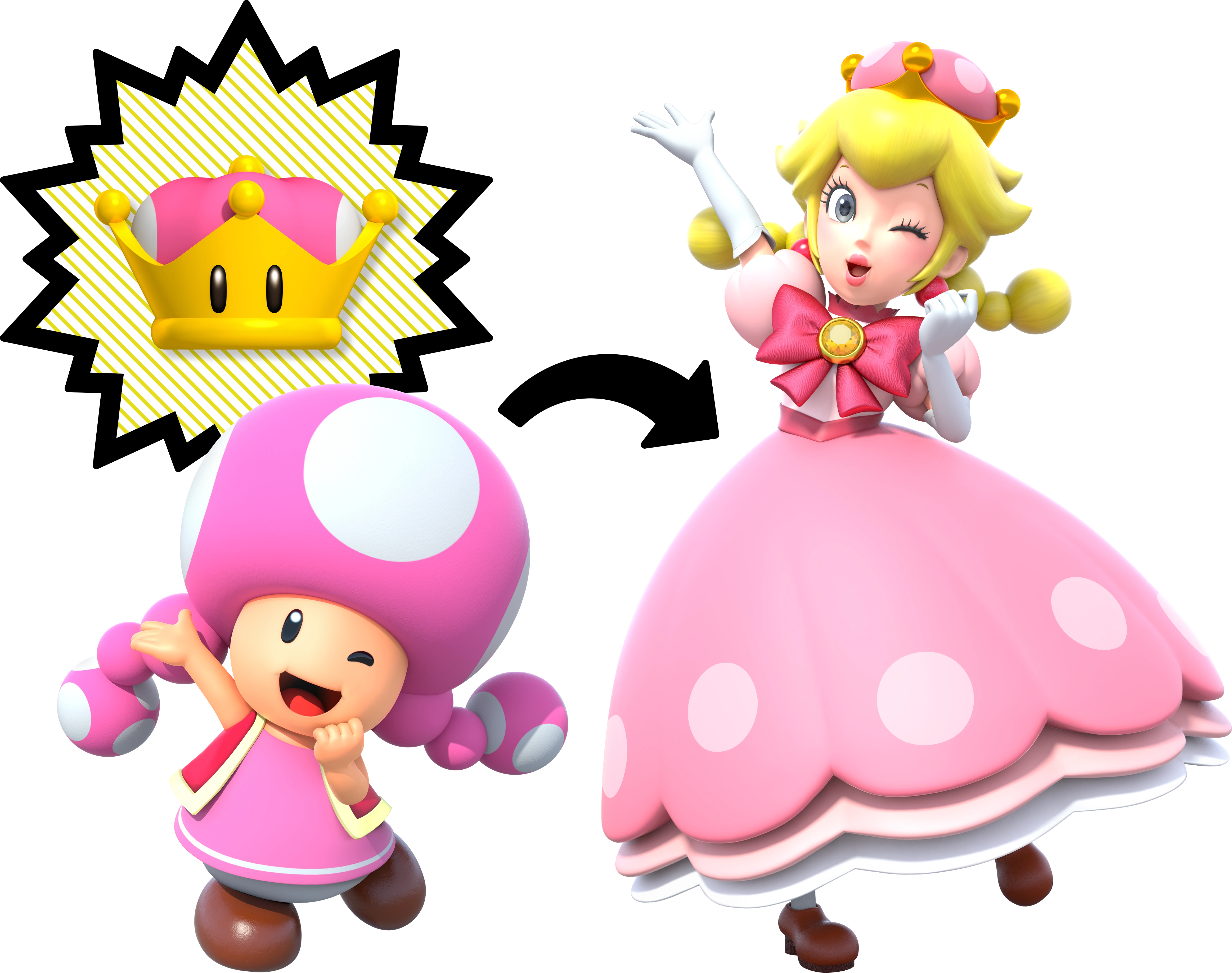 Mario Toadette The Full History Of Toad From The Super Mario World