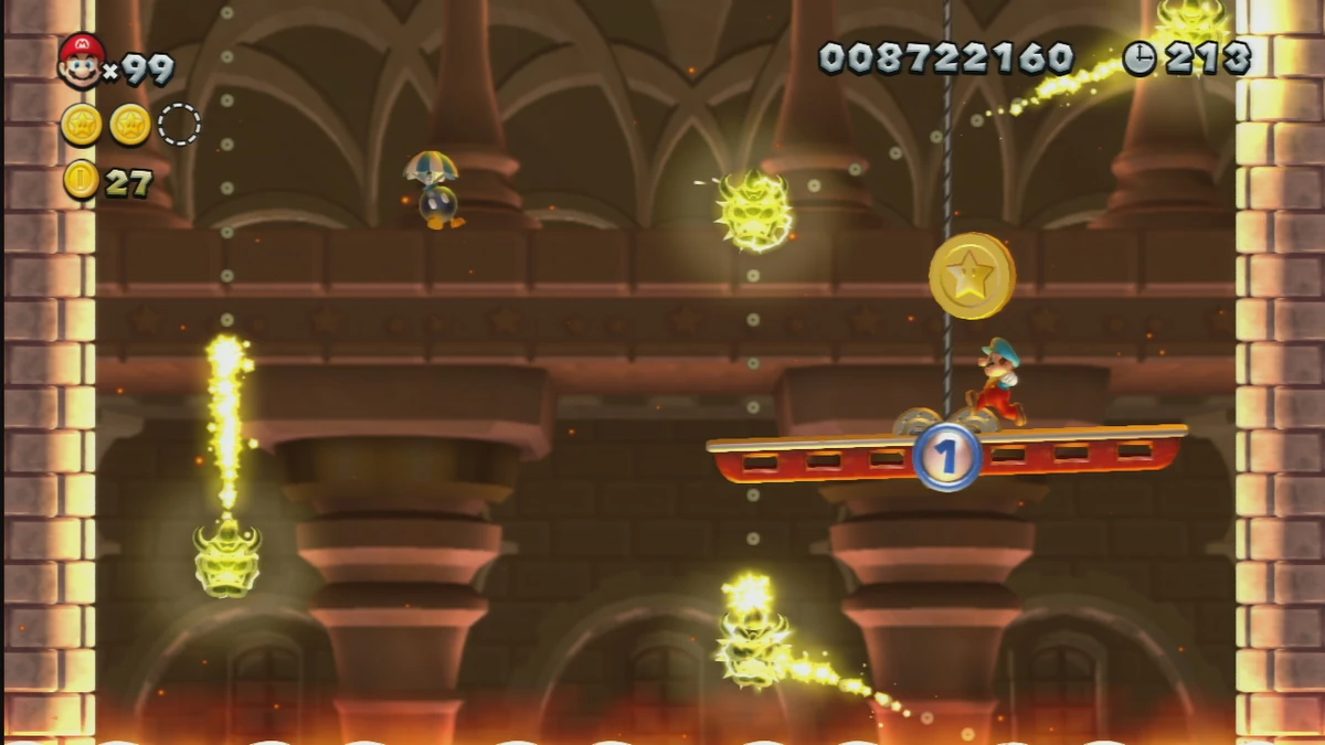 Red-Hot Elevator Ride | Mario Wiki | Fandom