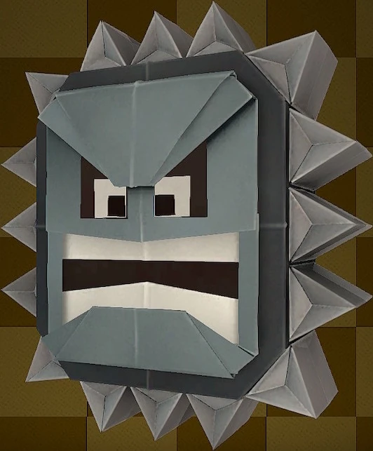 Origami Thwomp | Mario Wiki | Fandom