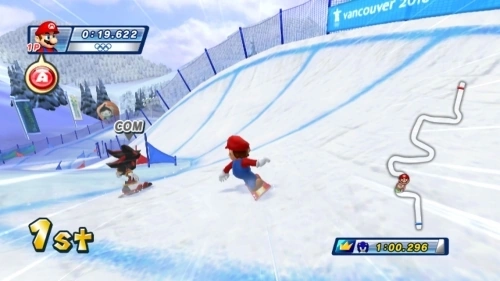 Snowboard Cross (Mario & Sonic at the Olympic Winter Games for Wii ...