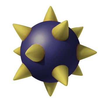 Spiked Ball | Mario Wiki | Fandom