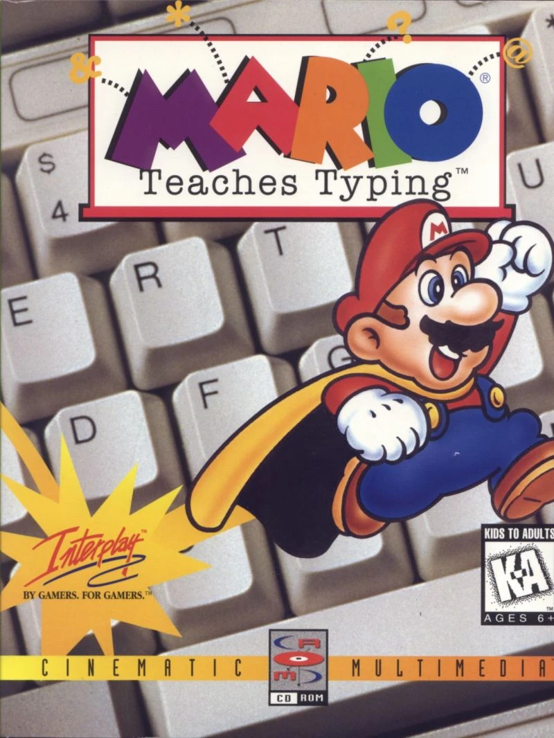 Mario Teaches Typing | Wiki Mario | Fandom