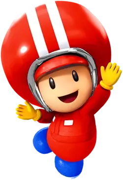 red toad from mario