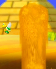 Sand Geyser | Mario Wiki | Fandom