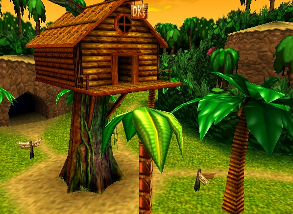 DK's Tree House | Mario Wiki | Fandom
