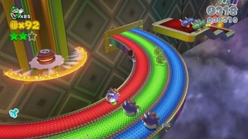 Rainbow Run (level) | Mario Wiki | Fandom
