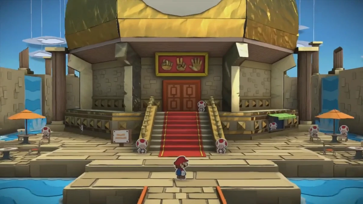 Roshambo Temple #1 | Mario Wiki | Fandom