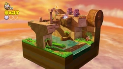 Walleye Tumble Temple | Mario Wiki | Fandom