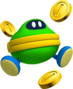 Mario Kart Coin Green Screen