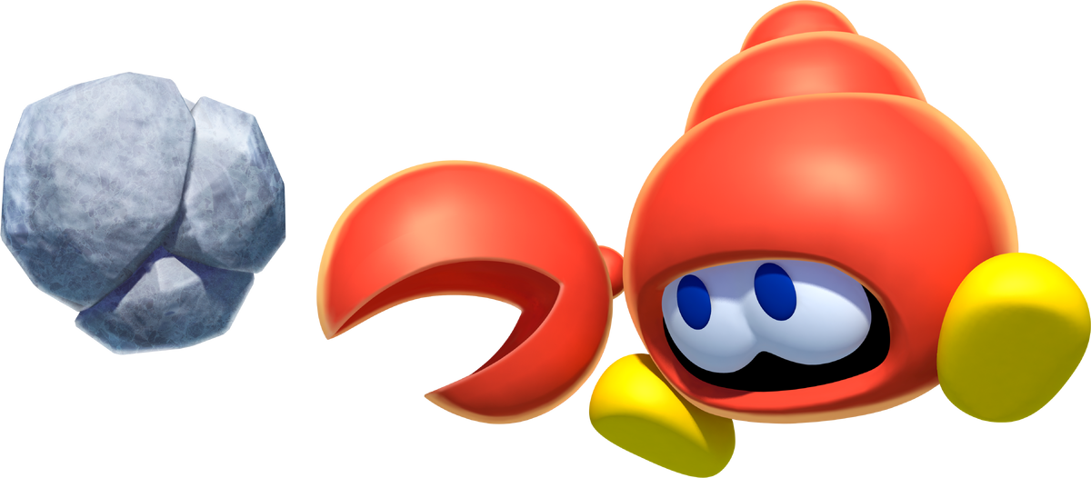Huckit Crab | Mario Wiki | Fandom