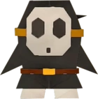 Origami Black Shy Guy | Mario Wiki | Fandom