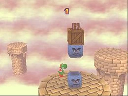 Knock Block Tower | Mario Wiki | Fandom