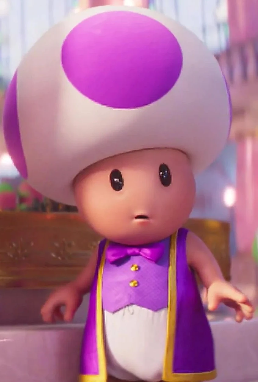 Purple Toad Mario