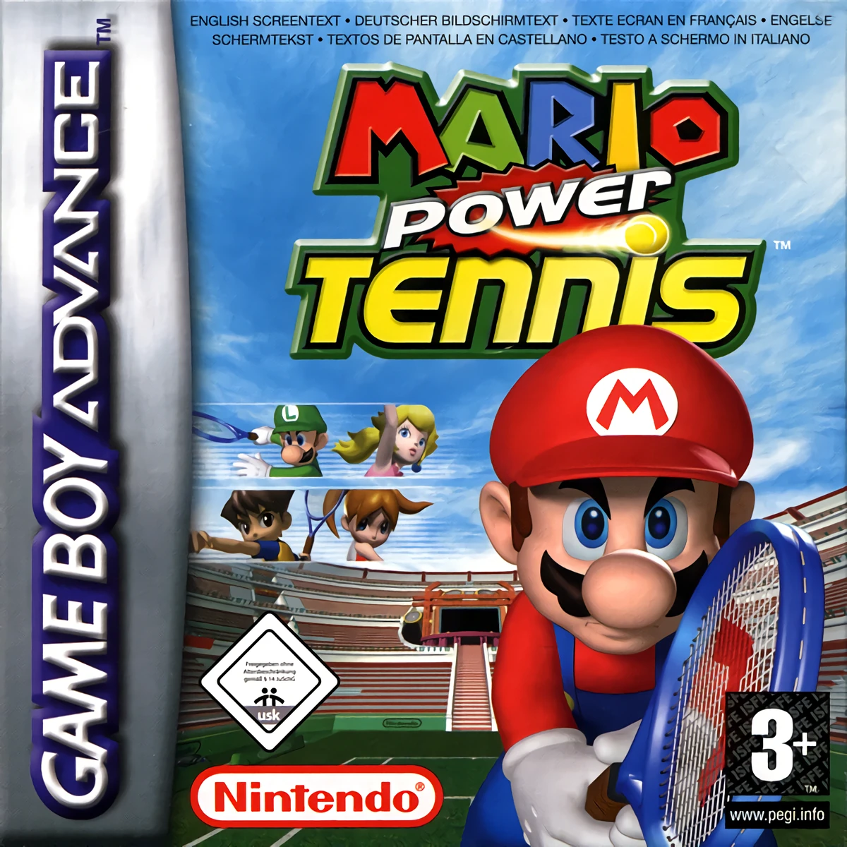 Mario Power Tennis (Game Boy Advance) | Wiki Mario | Fandom