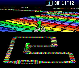 Rainbow Road (Super Mario Kart) | Mario Wiki | Fandom