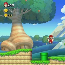 New Super Mario Bros U Acorn Plains