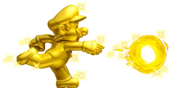 how to draw gold mario