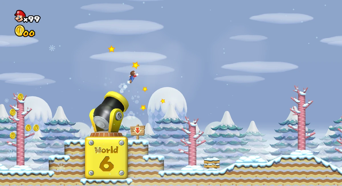 World 3-Cannon (New Super Mario Bros. Wii) | Mario Wiki | Fandom