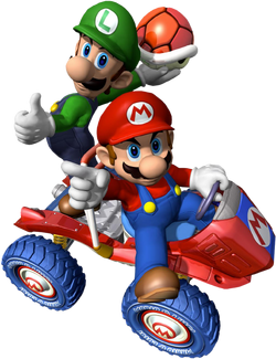 Mario Kart Double Dash Red Fire