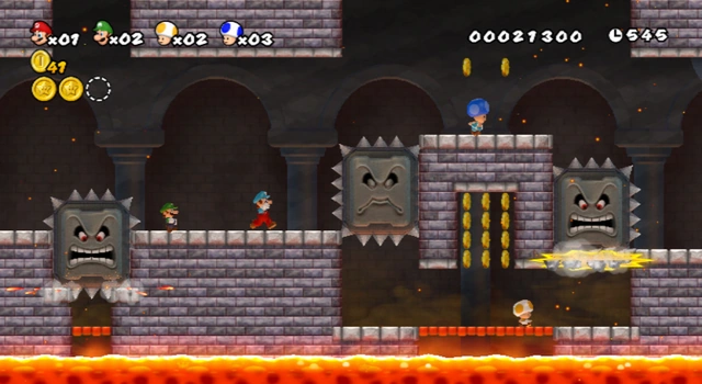 Mundo 1-Castillo (New Super Mario Bros. Wii) | Super Mario Wiki | Fandom