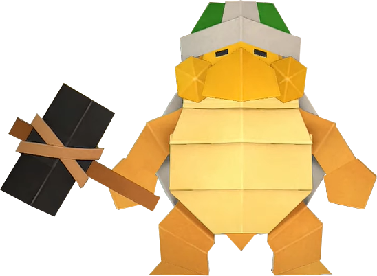 Origami Sledge Bro | Mario Wiki | Fandom Origami Sledge Bro | Mario Wiki | Fandom