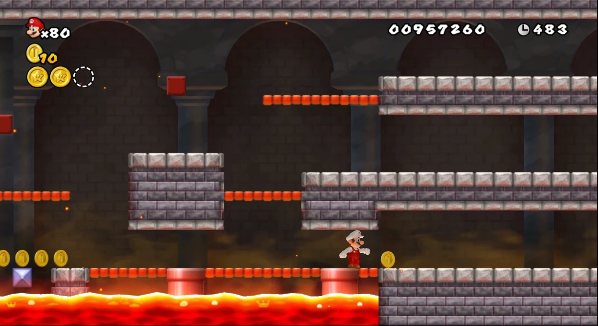 World 2-Castle (New Super Mario Bros. Wii) | Mario Wiki | Fandom