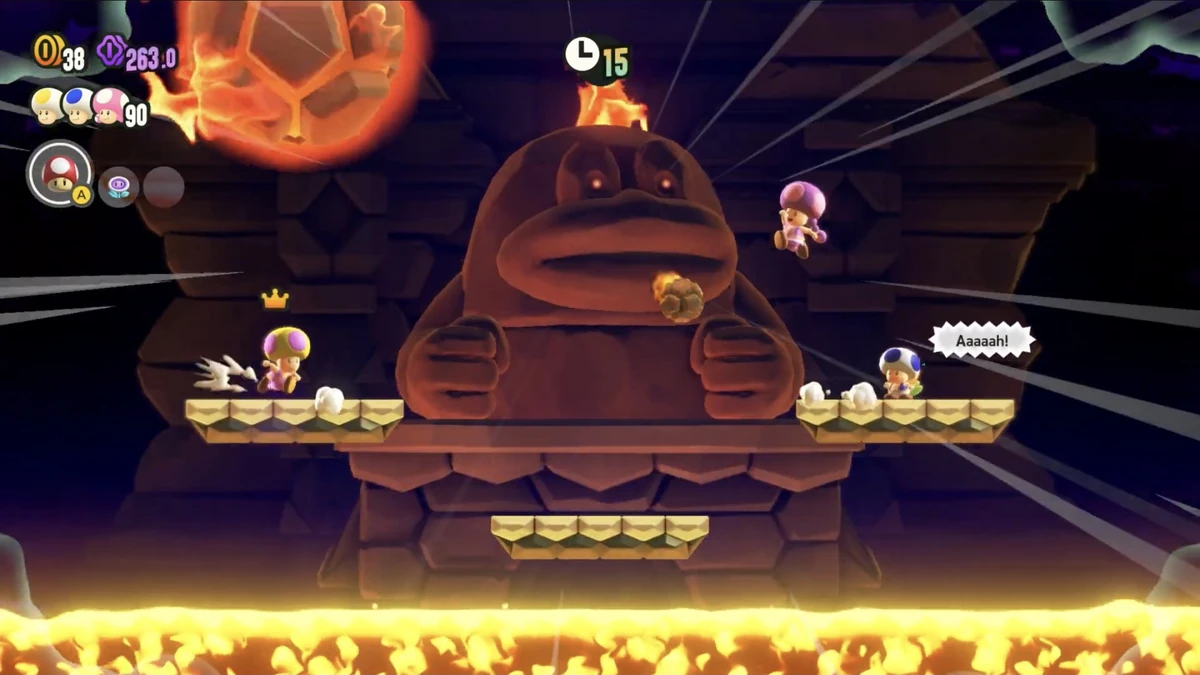 Wellengang im Lava-Tunnel | MarioWiki | Fandom