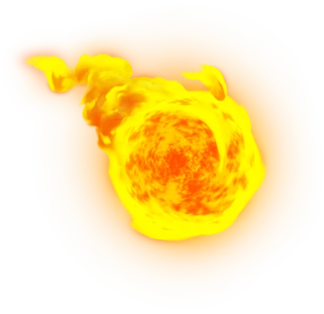 Fireball Sprite Transparent