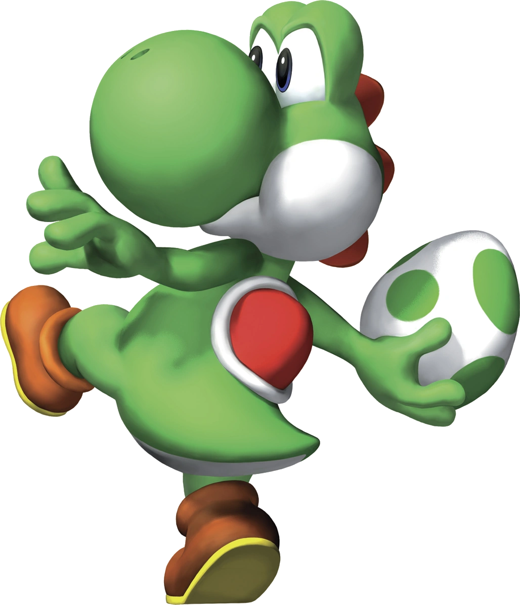 yoshi sadly throwing it back