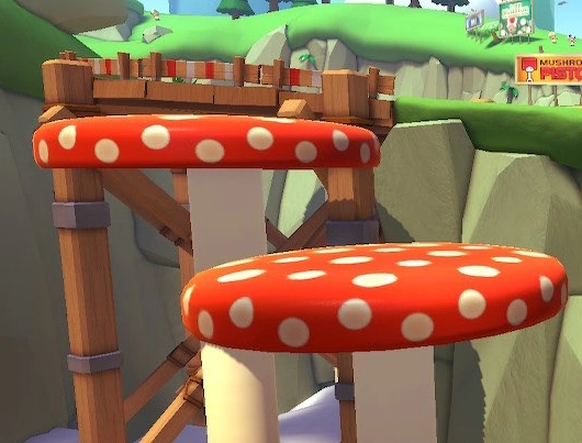Mushroom Trampoline | Mario Wiki | Fandom