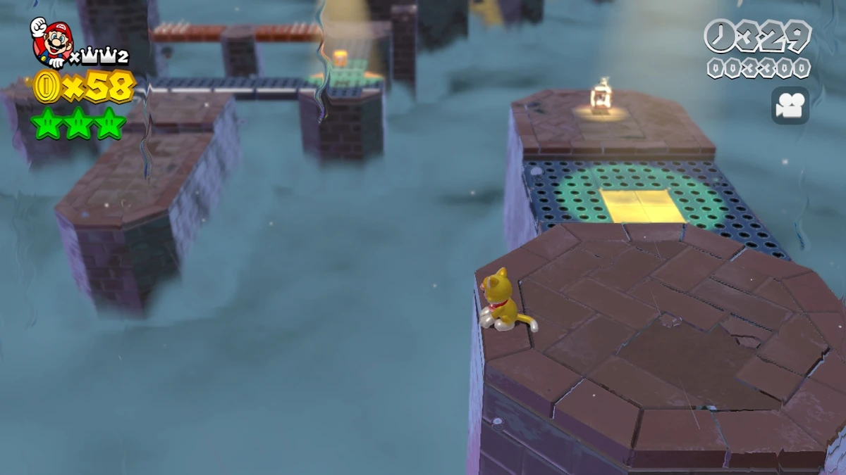 Projecteurs sur ponts à piques | Wiki Mario | Fandom