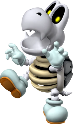 dry bones mario coloring pages