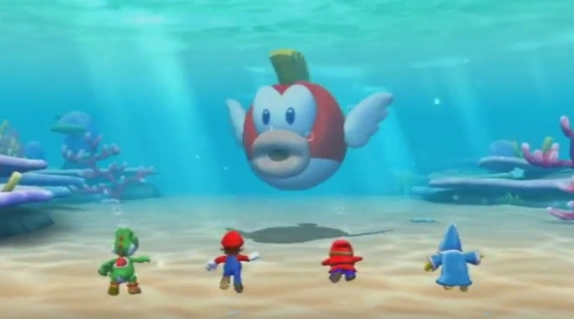 Cheep Cheep Shot | Mario Wiki | Fandom