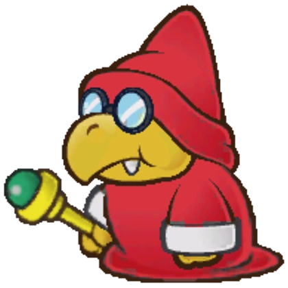 Magikoopa rouge | Wiki Mario | Fandom