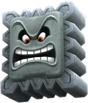 Mario Thwomp