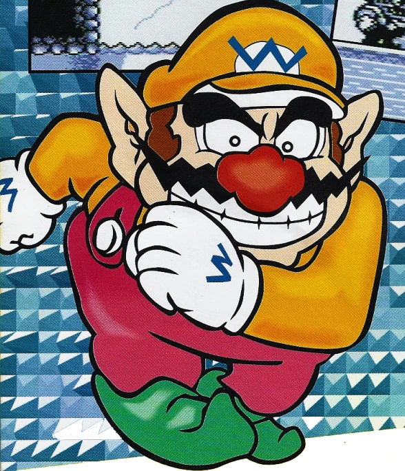 wario coloring book