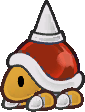 Red Spike Buzzy | Mario Wiki | Fandom