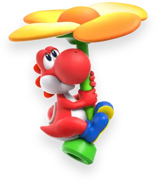 Red Yoshi Png