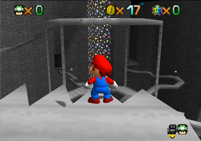 Icy Grey Caverns | Super Mario 64 Hacks Wiki | Fandom