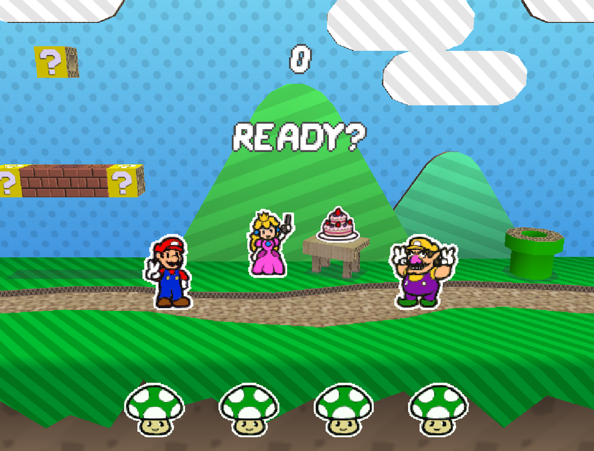 Mario Vs Wario Ware Super Mario 64 Hacks Wiki Fandom