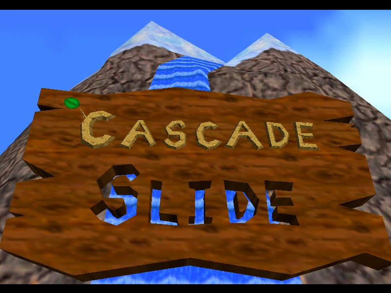Cascade Slide | Super Mario 64 Hacks Wiki | Fandom