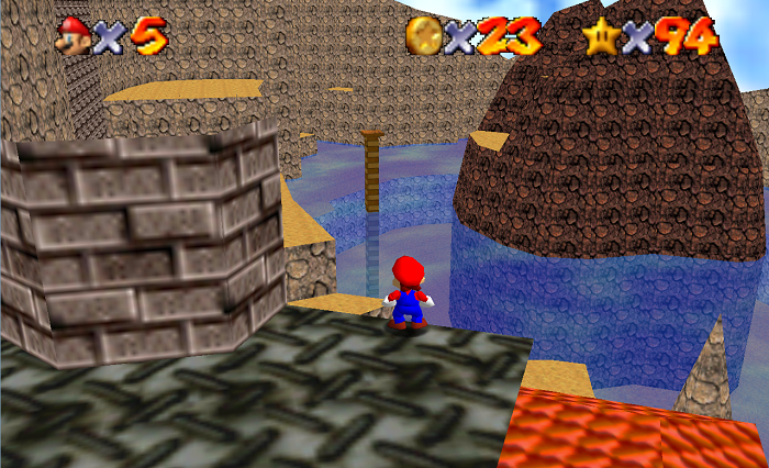 Bowsers Aquatic Castle Super Mario 64 Hacks Wiki Fandom